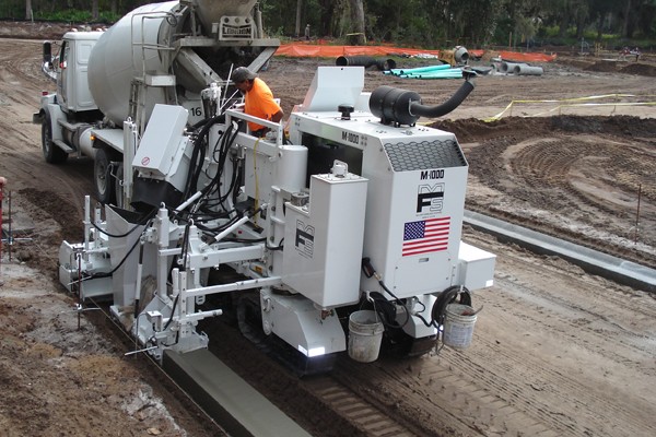 M-1000 Slipform Paving Machine - Miller Formless Company, Inc ...